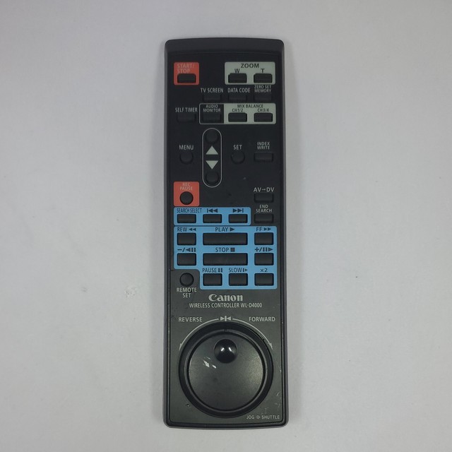 Canon Wl-d4000 Wireless Remote Controller Xl2 Xl1 Xl1s for sale online ...