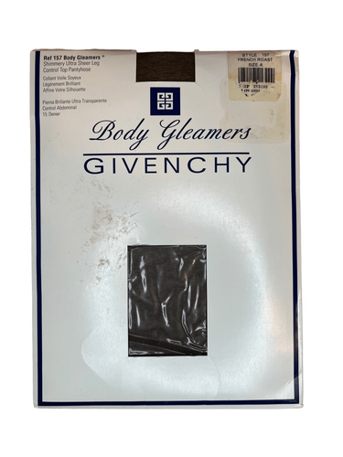 Vintage Givenchy Body Gleamers brown shimmer control top tights ...