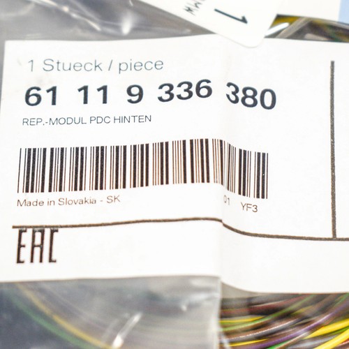 NEU BMW 5 F10 HECKSTOßSTANGE PDC KABELBAUMREPARATUR 61119336380 | eBay