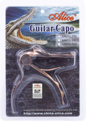 Alice A007G color PB Crocodile Guitar Capo acoustic electric aluminum ...