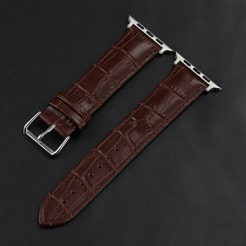 Genuine Leather Watch Band Strap For apple iwatch 8765432 SE 38/40/41 ...