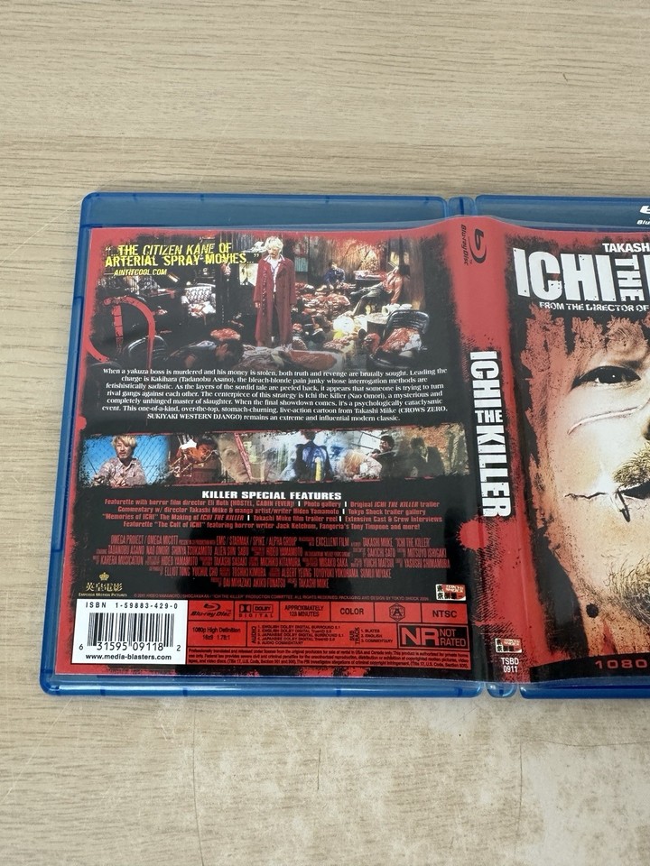Ichi the Killer (2001) - Original Unrated 128min Cut USA Blu-ray - Takashi Miike | eBay
