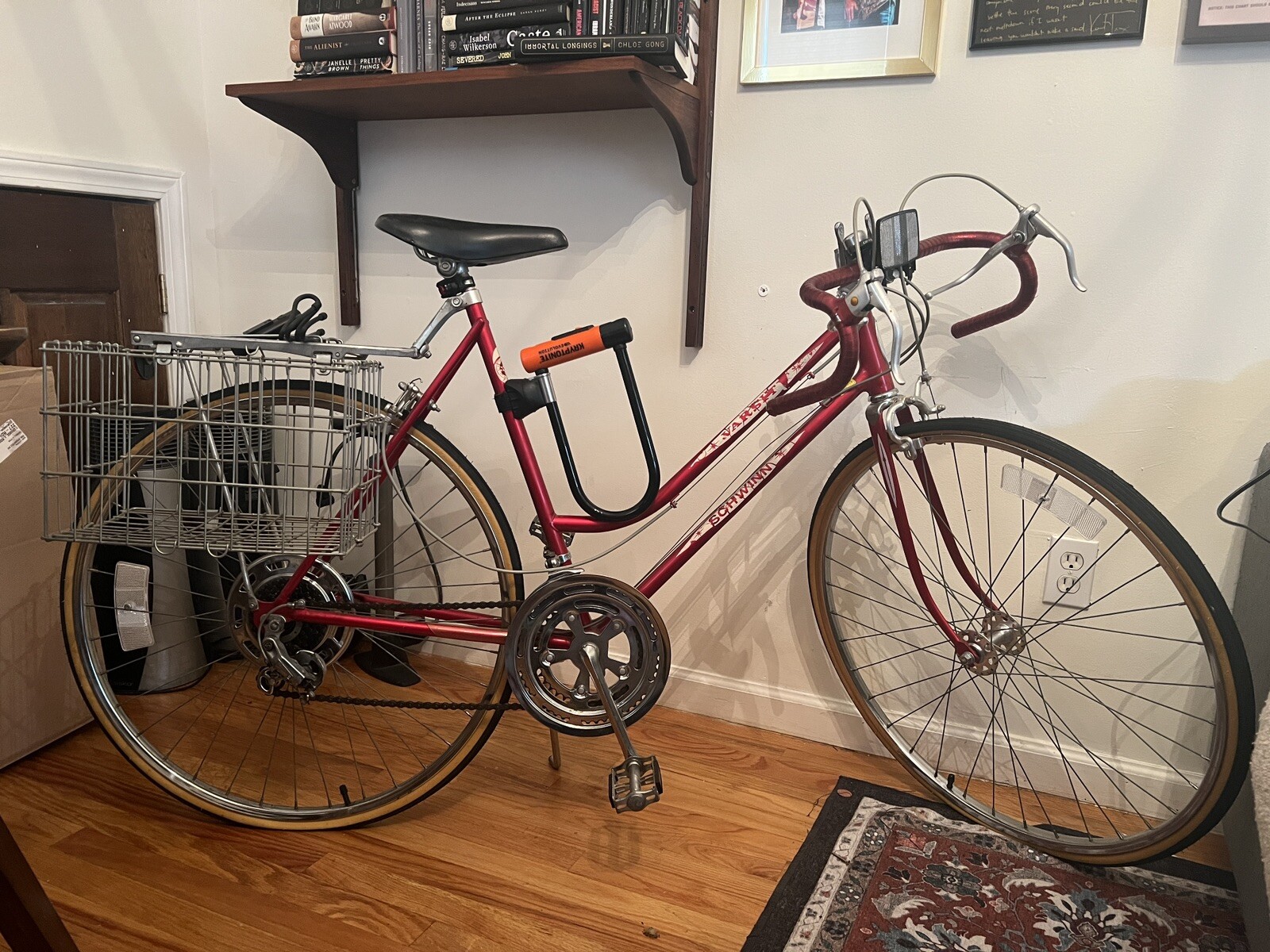 1979 Schwinn Varsity Ladies Bike In Cherry Red | eBay