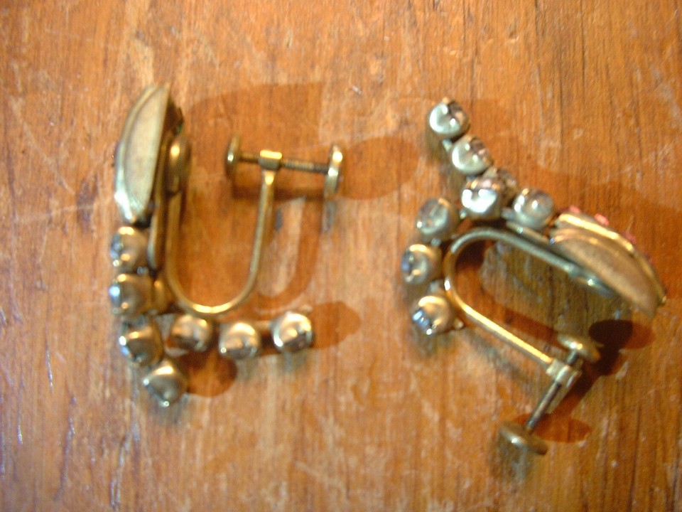 Vintage Harry Iskin Rhinestone & Amethyst 1/20 12KT GF Necklace ...