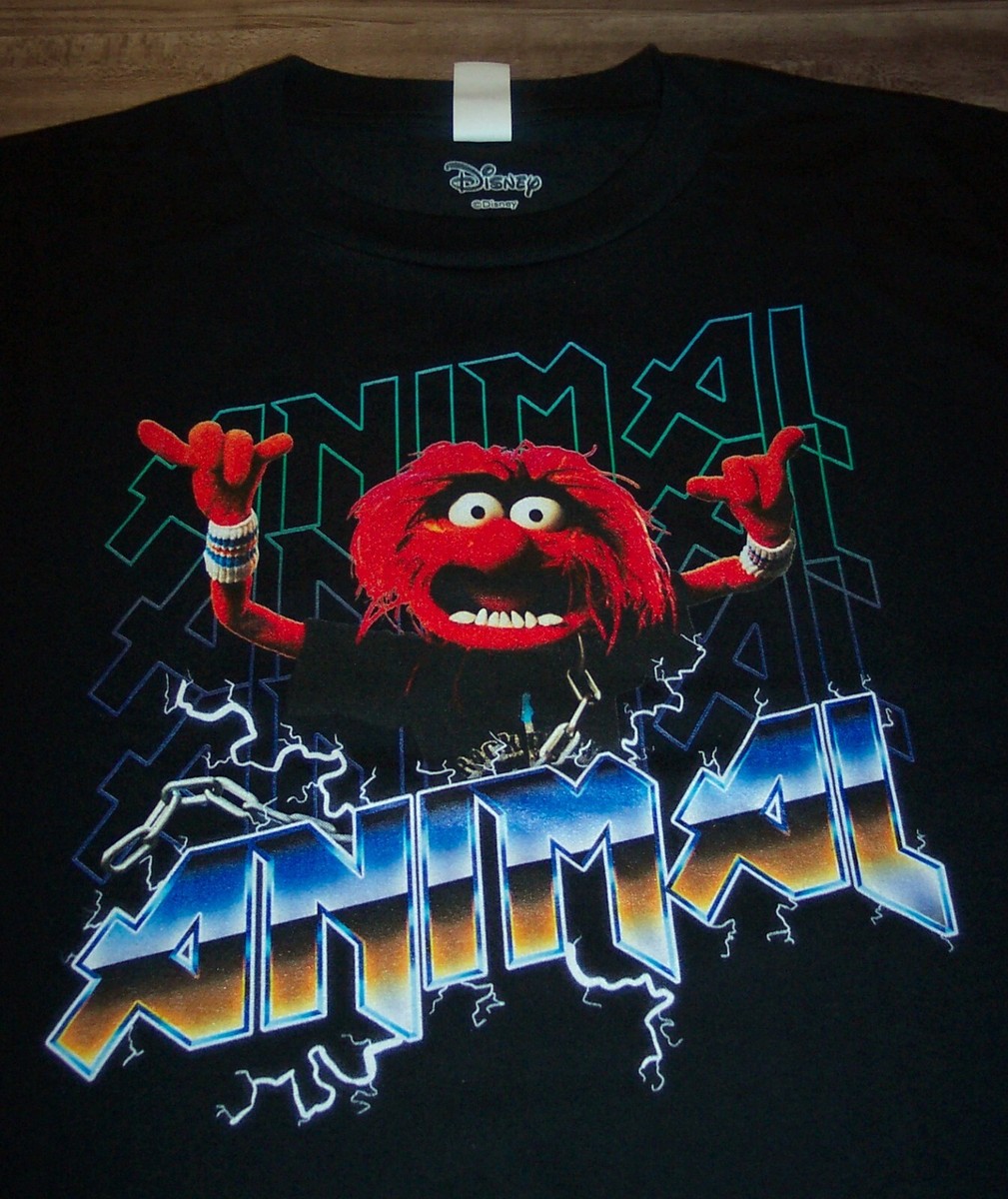 Muppet T Shirts Muppets The Animal Walk This Way T Shirt Dark Blue