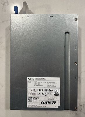 DELL PRECISION T3600 T5600 635W POWER SUPPLY D635EF-00 NVC7F Tested | eBay