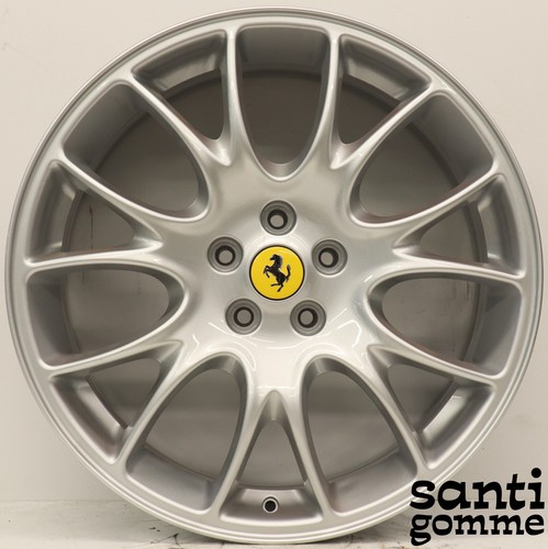 4 rims Alloy Ferrari 599 20 " Original 213595 213596 Repainted Silver ...