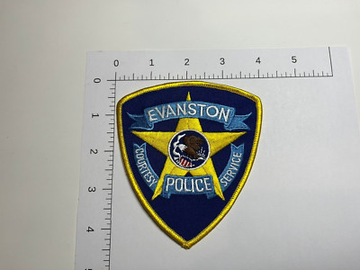 Evanston Illinois Police Shoulder Patch - New and Authentic | eBay