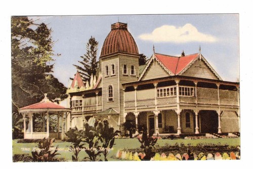 Vintage Postcard - c1970 - The Royal Palace, Nukualofa, Tonga | eBay