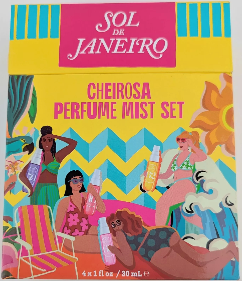 Sol de Janeiro Cheirosa Travel Perfume Mist Set 68, 62, 40, 59 1oz ea ...