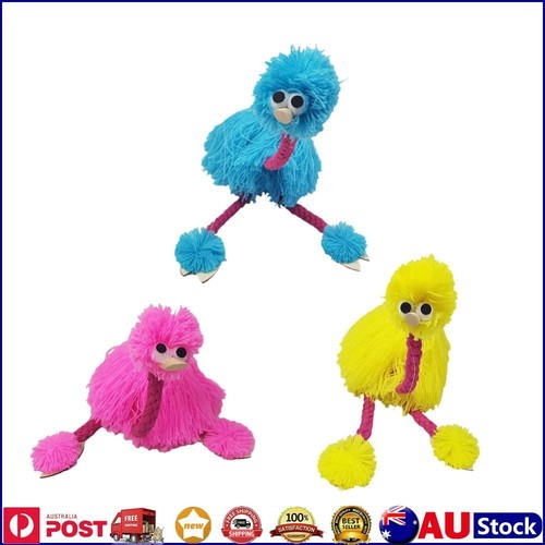 Ostrich Marionette Toy Creative Fluffy String Ostrich Puppet for ...
