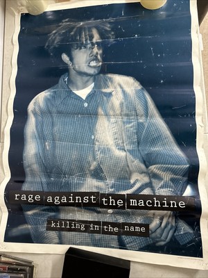 rage against the machine zach de la rocha Rare Vintage Rock G. B ...