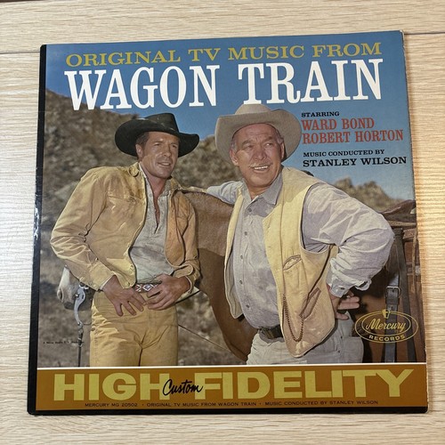 Wagon Train TV SOUNDTRACK OST LP COWBOY WESTERN VINYL RECORD | eBay