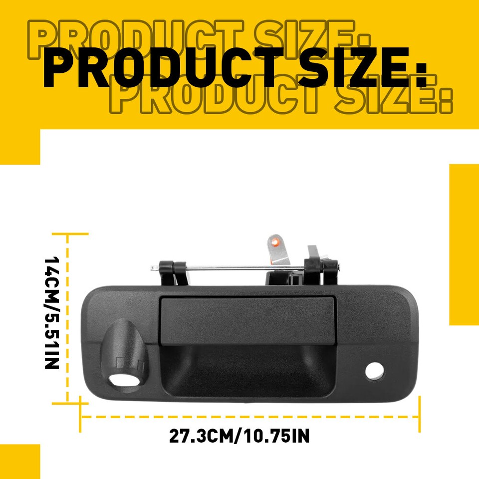 Rear Exterior Tail Gate Tailgate Latch Handle For 2007-2013 Toyota Tundra EOA | eBay