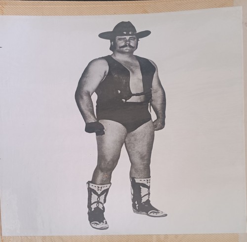 Vintage WWF 8X10 PROMO PHOTO Black & White "BLACKJACK MULLIGAN" | eBay