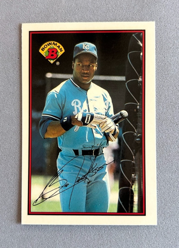 1989 Bowman Tiffany #126 Bo Jackson NM or Better Kansas City Royals | eBay