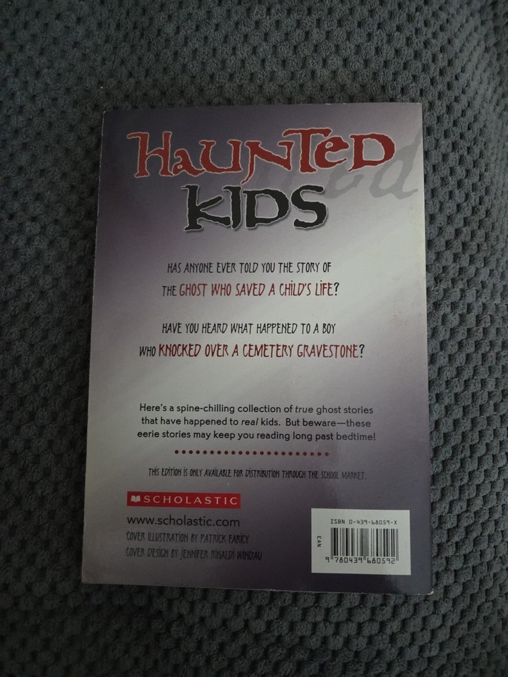 Haunted Kids True Ghost Stories by Allan Zullo | eBay UK