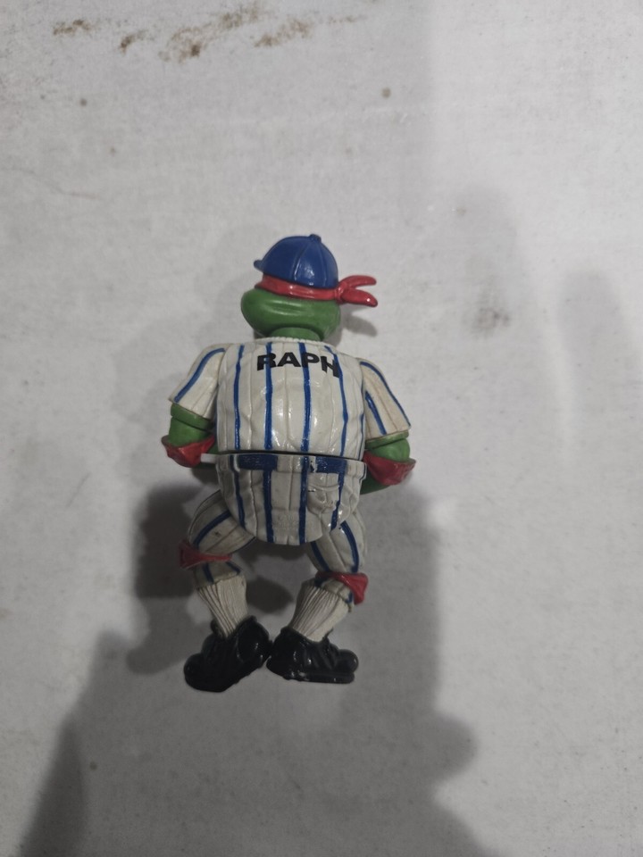 Vintage 1991 TMNT Teenage Mutant Ninja Turtles GRAND SLAMMIN' RAPH ...