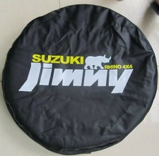 Genuine Suzuki JIMNY Spare Wheel Cover Protector Chrome / Black for ...