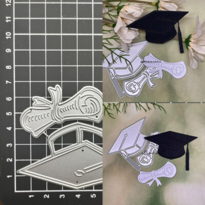 Metal Cutting Dies Graduation Hat Scrapbooking Paper Card Mold ...