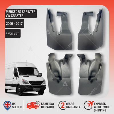 For Vw Crafter Mud Flaps Splash Guard Set Mercedes Sprinter 06-17 Front ...