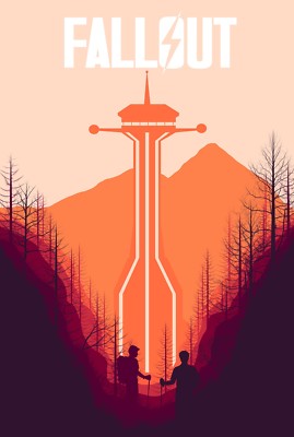 Fallout 4 Digital Art Poster Print A4 A3 Wall Art Decor Gift T068 | eBay UK