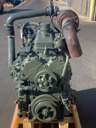 GOVERNMENT SURPLUS DETROIT 4-71 TURBO DIESEL ENGINE | eBay