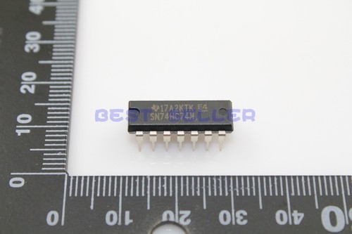 30pcs 74HC74N 7474 74HC74 Dual D-Type Flip-Flop with Set and Reset DIP ...