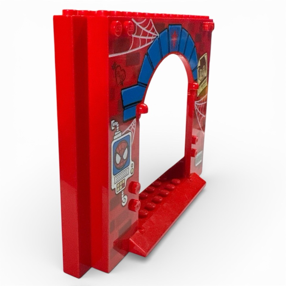 LEGO Juniors Spider Man Archway Panel Marvel Super Heroes Hideout Set ...