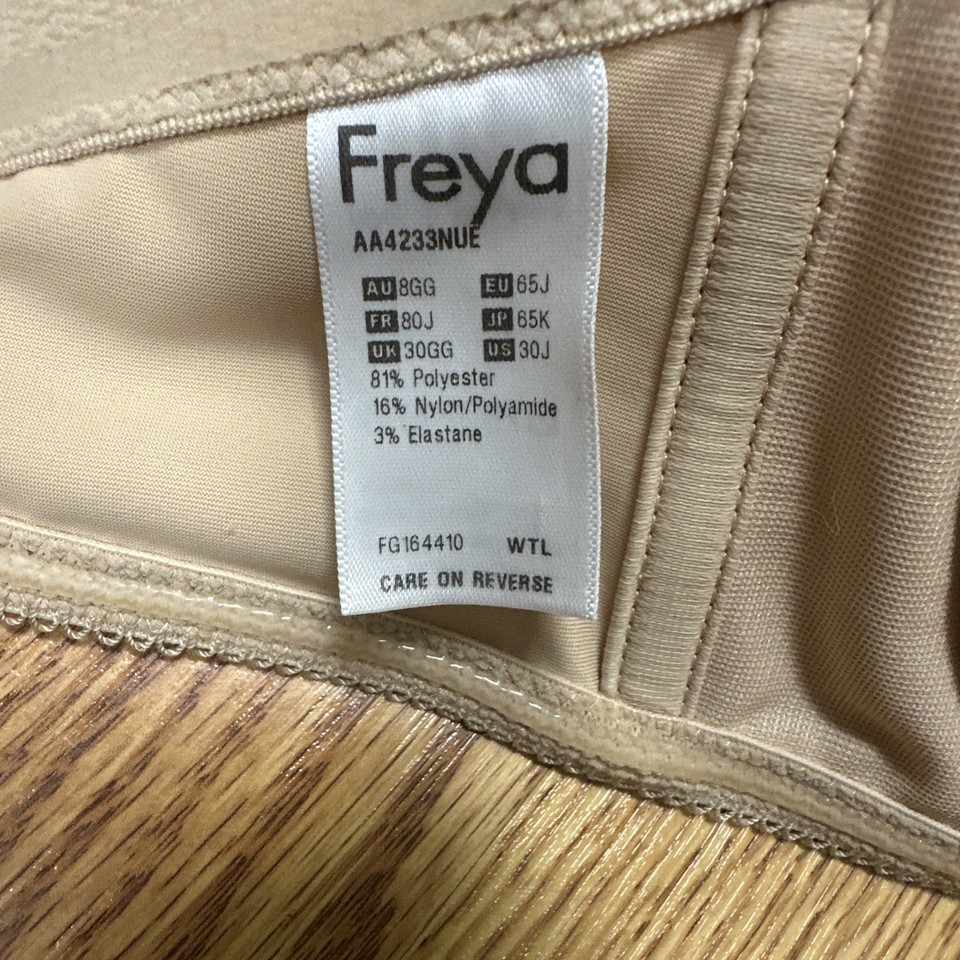 Freya Women’s Nude Push Up Bra Size 30J | eBay