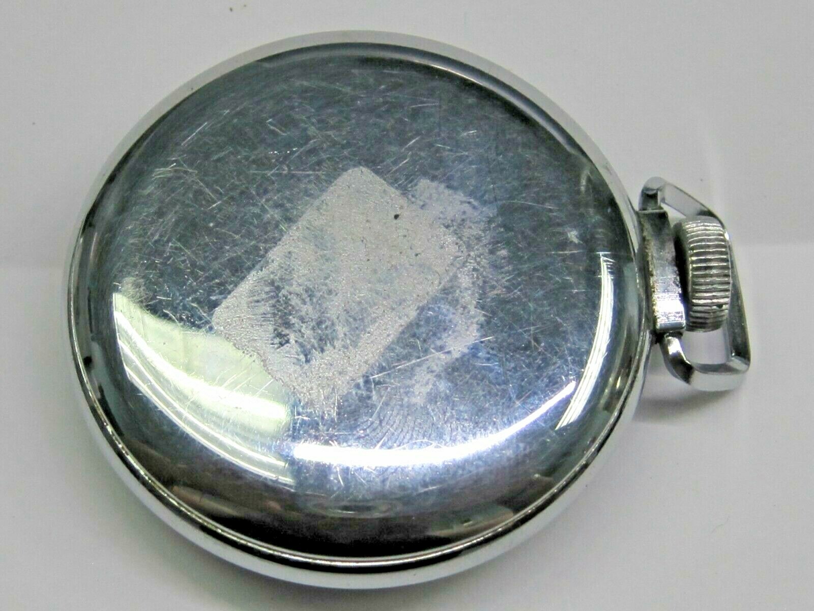 VINTAGE THE E INGRAHAM CO. BRISTOL CONN. POCKET WATCH # 51 * | eBay