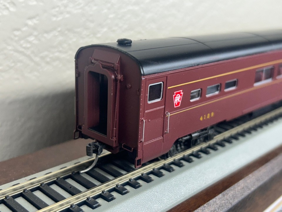 PENNSYLVANIA " PRR KEYSTONE HERALD " P85 PASS COACH HO Scale -w ...
