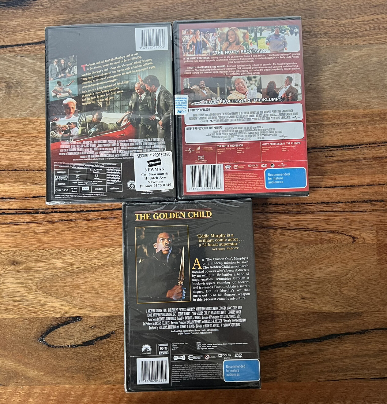 Eddie Murphy Collection : Various Titles: Region 4 : DVD: New Sealed ...