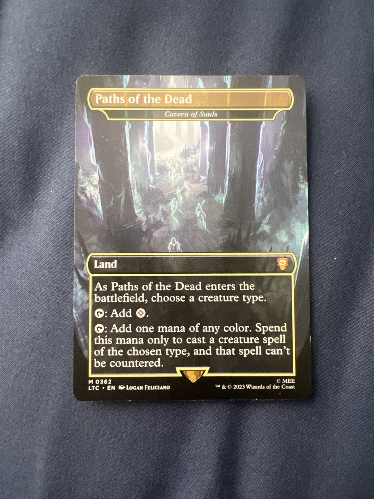 MTG Paths of the Dead - Cavern of Souls Tales of Middle-earth Extended ...