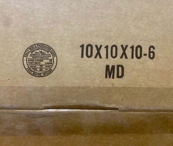 Set of 25 Cardboard Boxes 10X10X10" Shipping Storage Office Corrugated ...