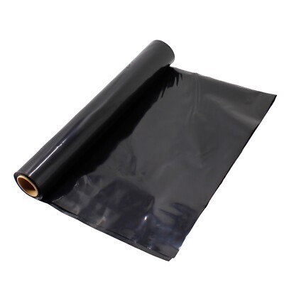 Black Plastic Sheeting Roll for Painting, Plastic Tarp, Concrete ...