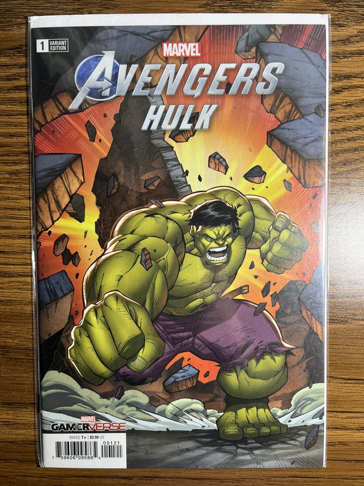 MARVEL’S AVENGERS: HULK NM/NM+ 1 RON LIM VARIANT COVER MARVEL COMICS ...