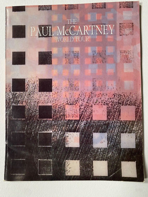 The Paul McCartney World Tour 1989-1990 Tour Book Program | eBay