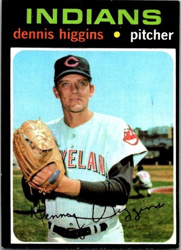 1971 Topps #479 Dennis Higgins baseball card 7AAAA | eBay