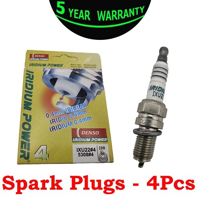 4PCS For denso IRIDIUM POWER Spark Plugs IXU22 5308 | eBay