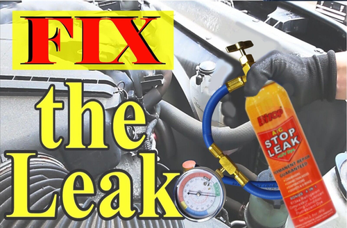 BITOP AUTOMOTIVE CAR AIR CONDITION R134a STOP LEAK SYSTEM RUBBER METAL ...
