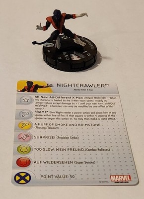 Marvel Heroclix - Nightcrawler 002, Uncanny X-Men set | eBay