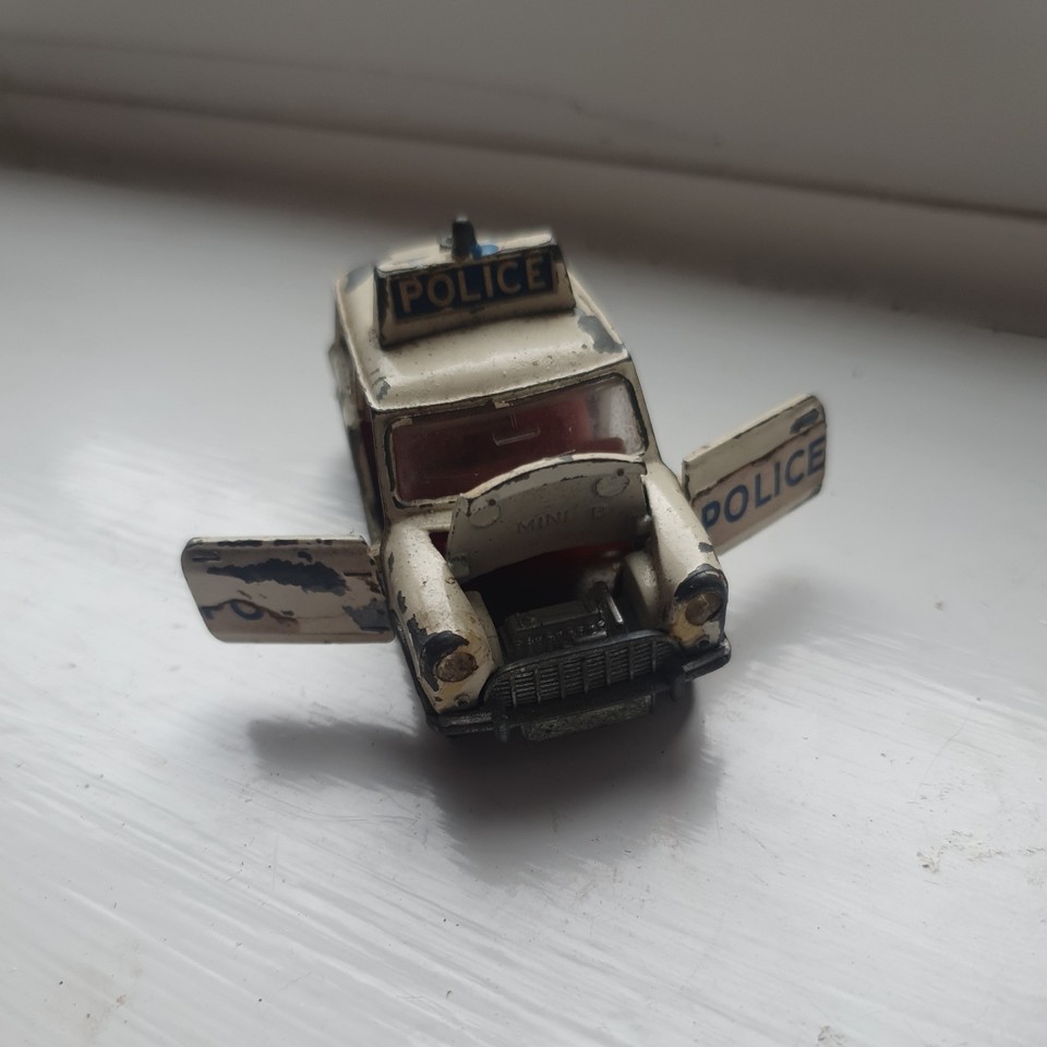 DINKY DIE CAST AUSTIN COOPER POLICE CAR 1960s | eBay UK