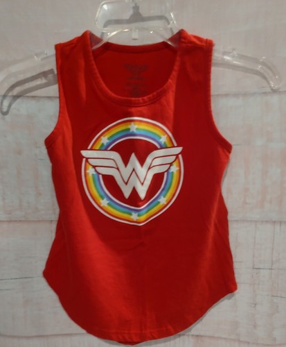 Wonder Woman Red Tank Top Girls Size 6 | eBay