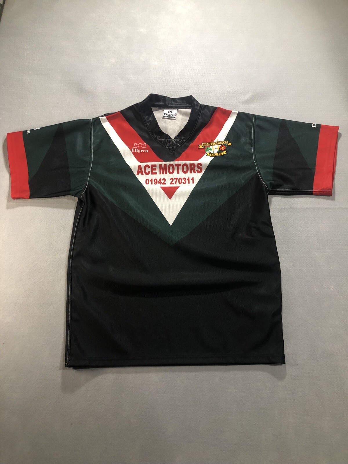 Wigan St Patricks Amateur Rugby League Football Club Jersey Manchester ...