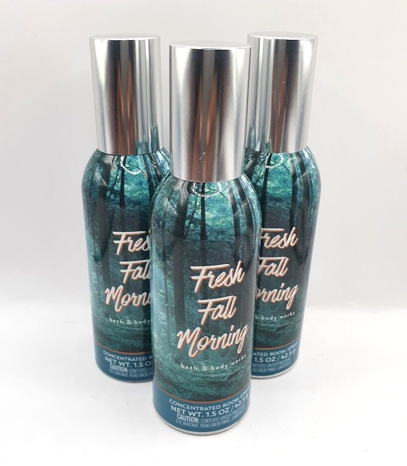 BATH AND BODY WORKS FRESH FALL MORNING CONCENTRATED ROOM SPRAY (SET OF ...