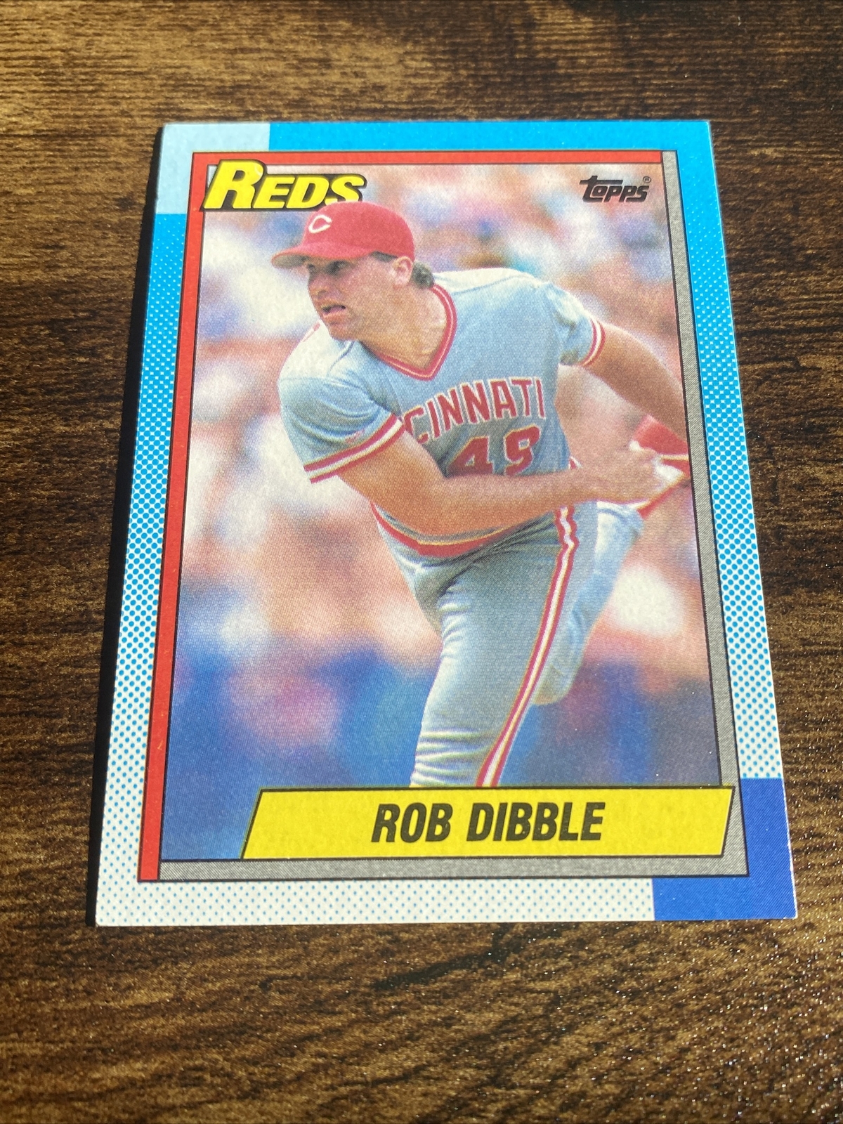 1990 Topps Rob Dibble #46 Reds C8103* | eBay