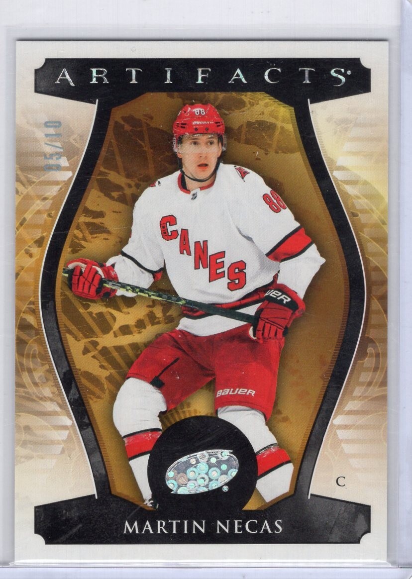 2023-24 Upper Deck Artifacts - Stars Party Time #108 Martin Necas /10 ...