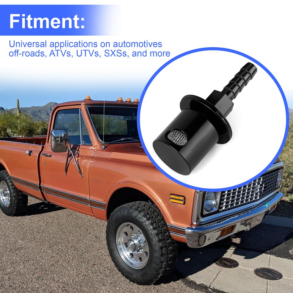 Fuel Tank Vent Valve 19-174 Roll Over Breather Check Valves Remote ...