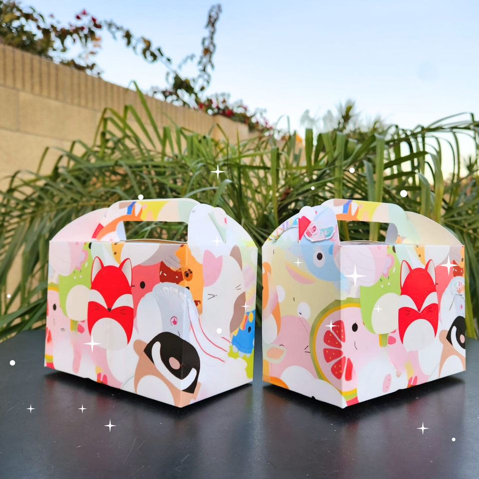 SQUISHMALLOWS gift box birthday party supplies favor centerpiece ...